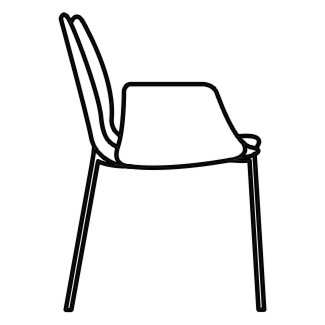 Lady Dining Chair by eforma | room service 360°
