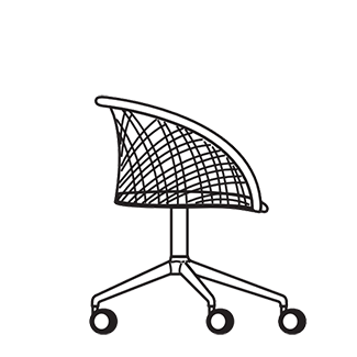 P47 Office Chair by Midj | room service 360°