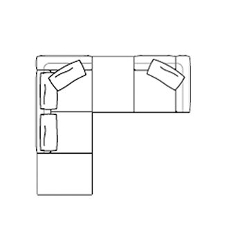 Phil Corner Sectional Sofa by Bonaldo | room service 360°