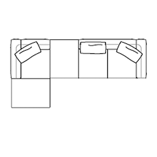 Phil Corner Sectional Sofa by Bonaldo • room service 360°