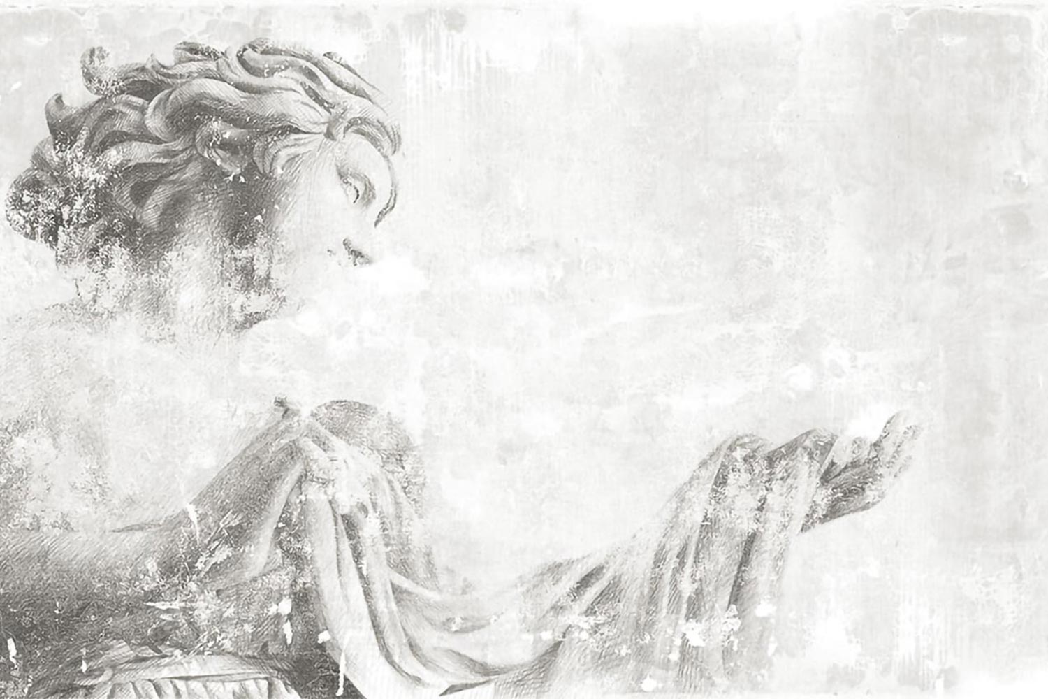 White Angel 13WA Wallpaper by LondonArt | room service 360°
