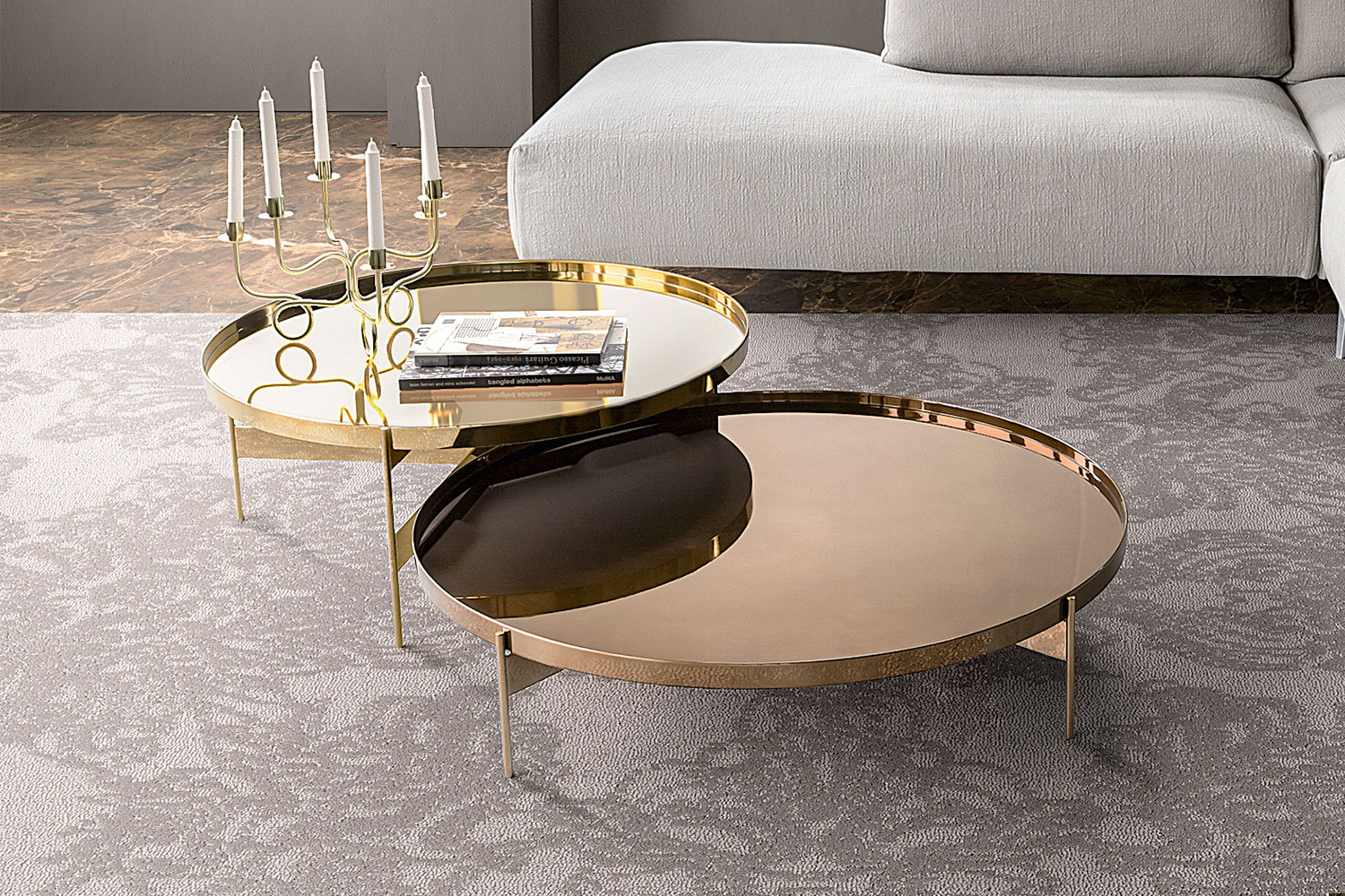 Abaco Metallic Coffee Table by Pianca | room service 360°