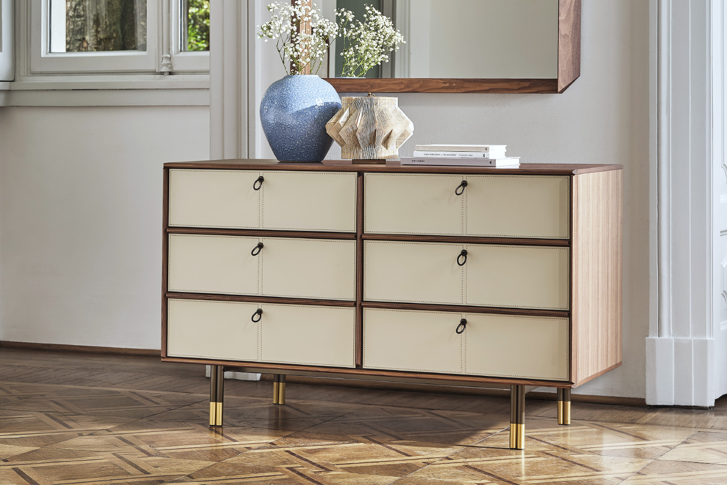 Bayus 6-Drawer Dresser by Porada | room service 360°