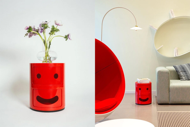 Componibili Smile End Table by Kartell • room service 360°