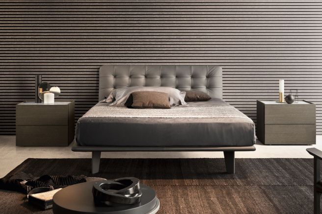 Filo Capitonne Bed by Pianca | room service 360°
