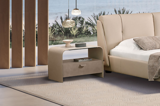 Zen Nightstand by Gamma Arredamenti | room service 360°