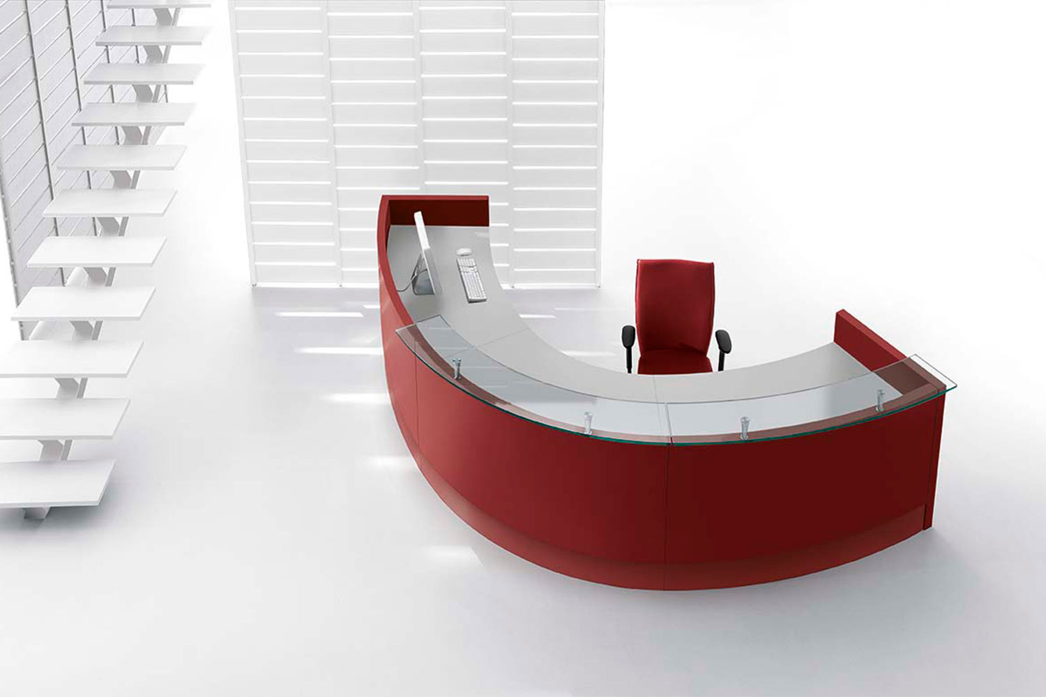 Round Reception Desk