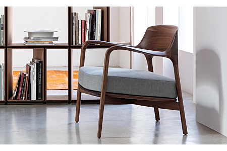 Softbay Armchair by Porada • room service 360°