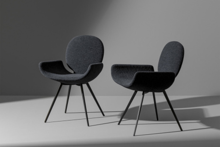 Youpi Pedestal Dining Chair by Bonaldo • room service 360°