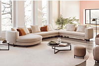 Aura J-Shape Sectional Sofa by Nicoline Italia | room service 360°