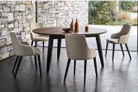 Convivio Round Dining Table by San Giacomo | room service 360°