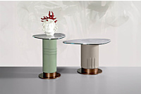 GMM Philly Shaped End Table by Gamma Arredamenti • room service 360°