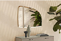 Zoom Shaped Mirror by Gamma Arredamenti | room service 360°