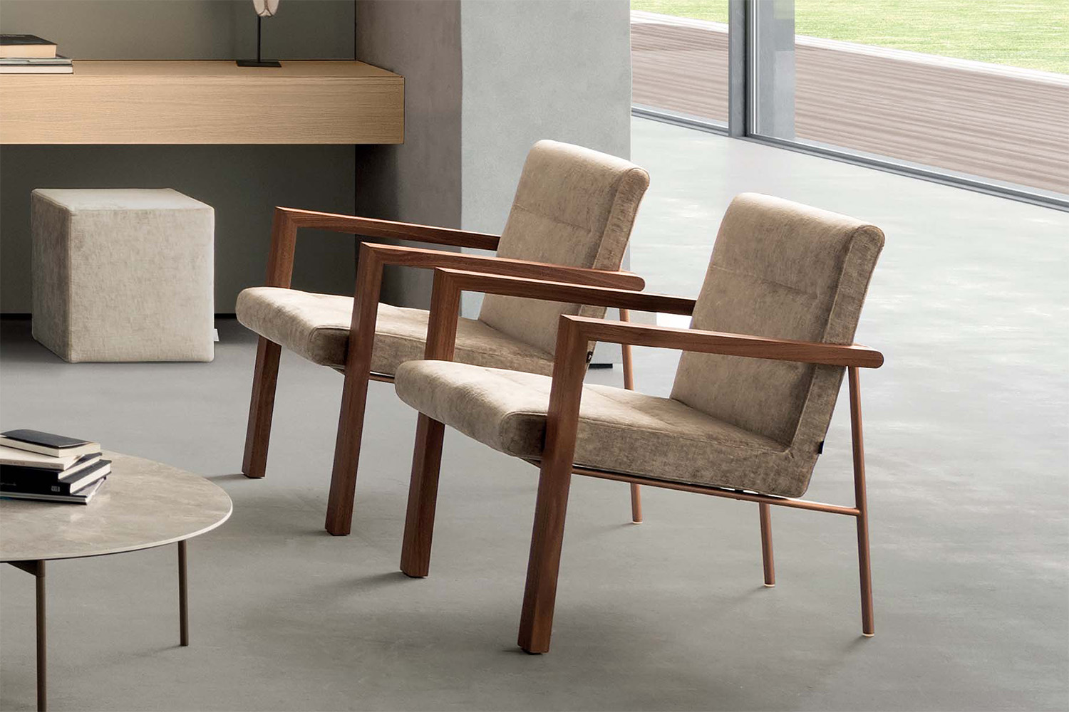Mimosa Armchair by Presotto Italia | room service 360°