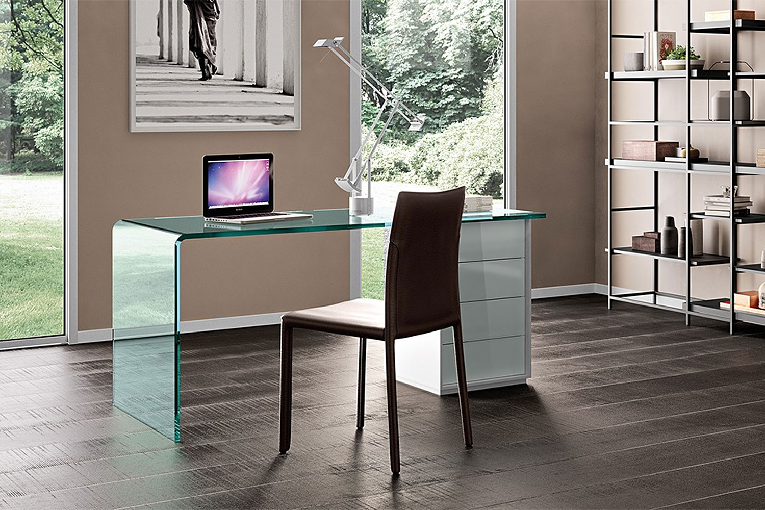 Rialto L Office Desk by Fiam Italia • room service 360°